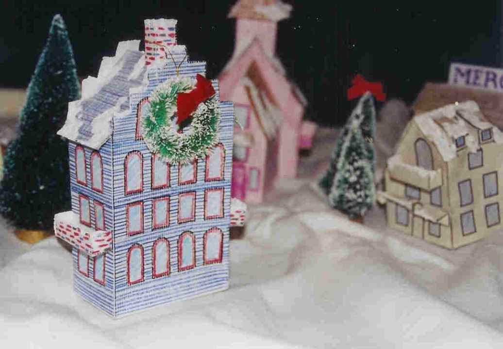 Create a Winter Village in Paper - HubPages
