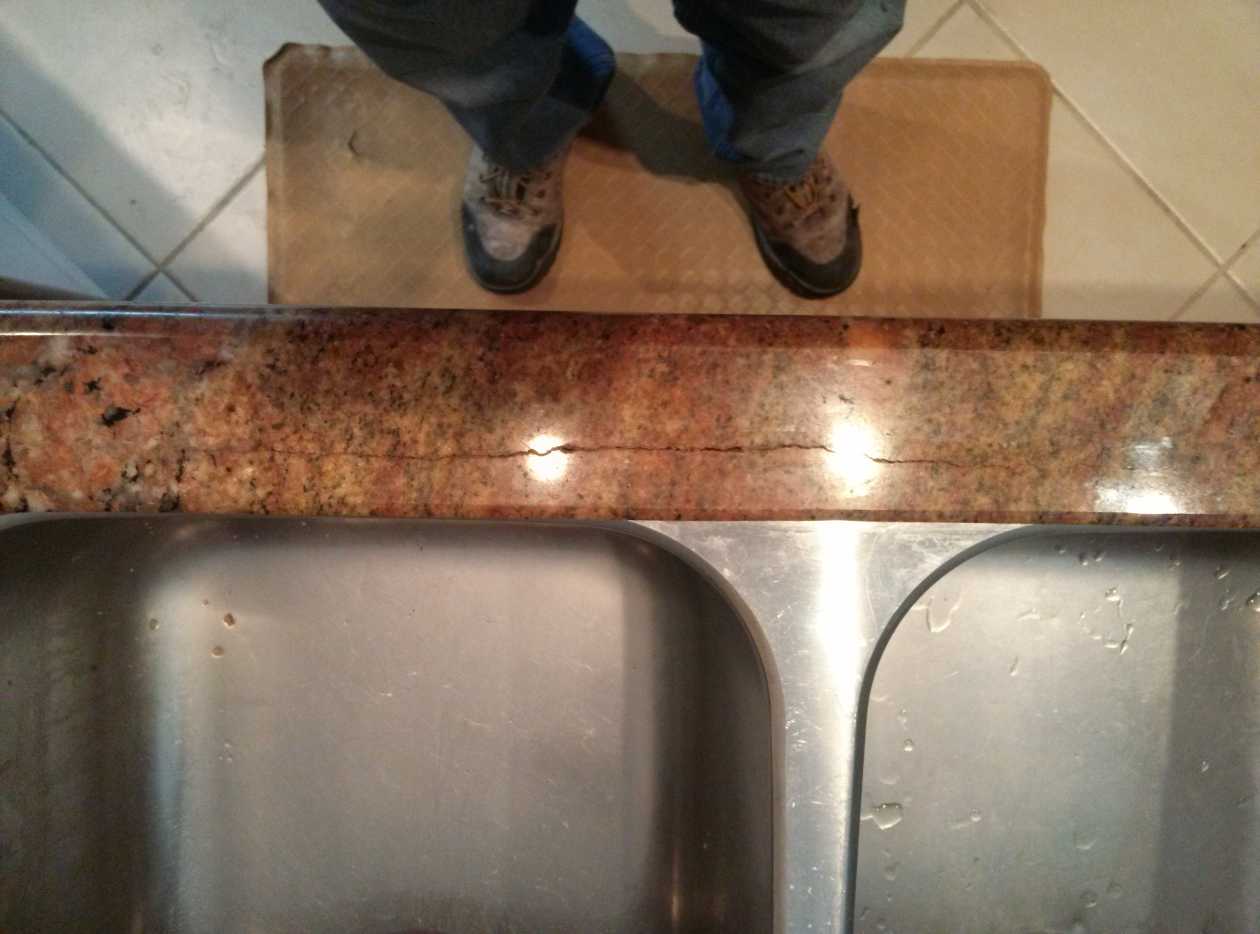 Repairing a Rusted Reinforcement Rod in a Granite Countertop - HubPages