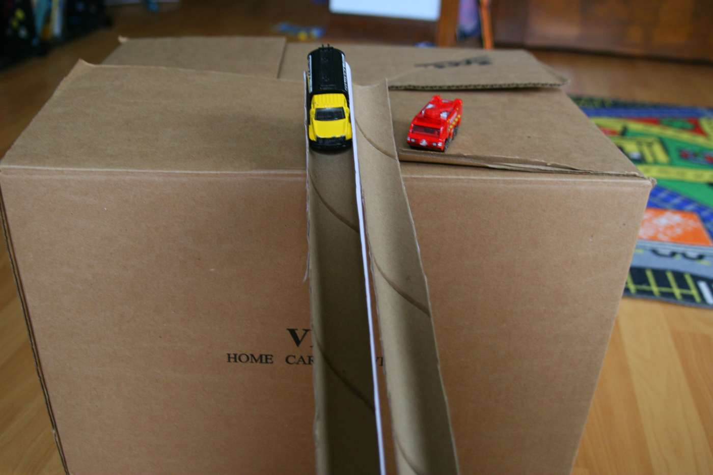 Using Cardboard Tubes for Toddler Toys - WeHaveKids