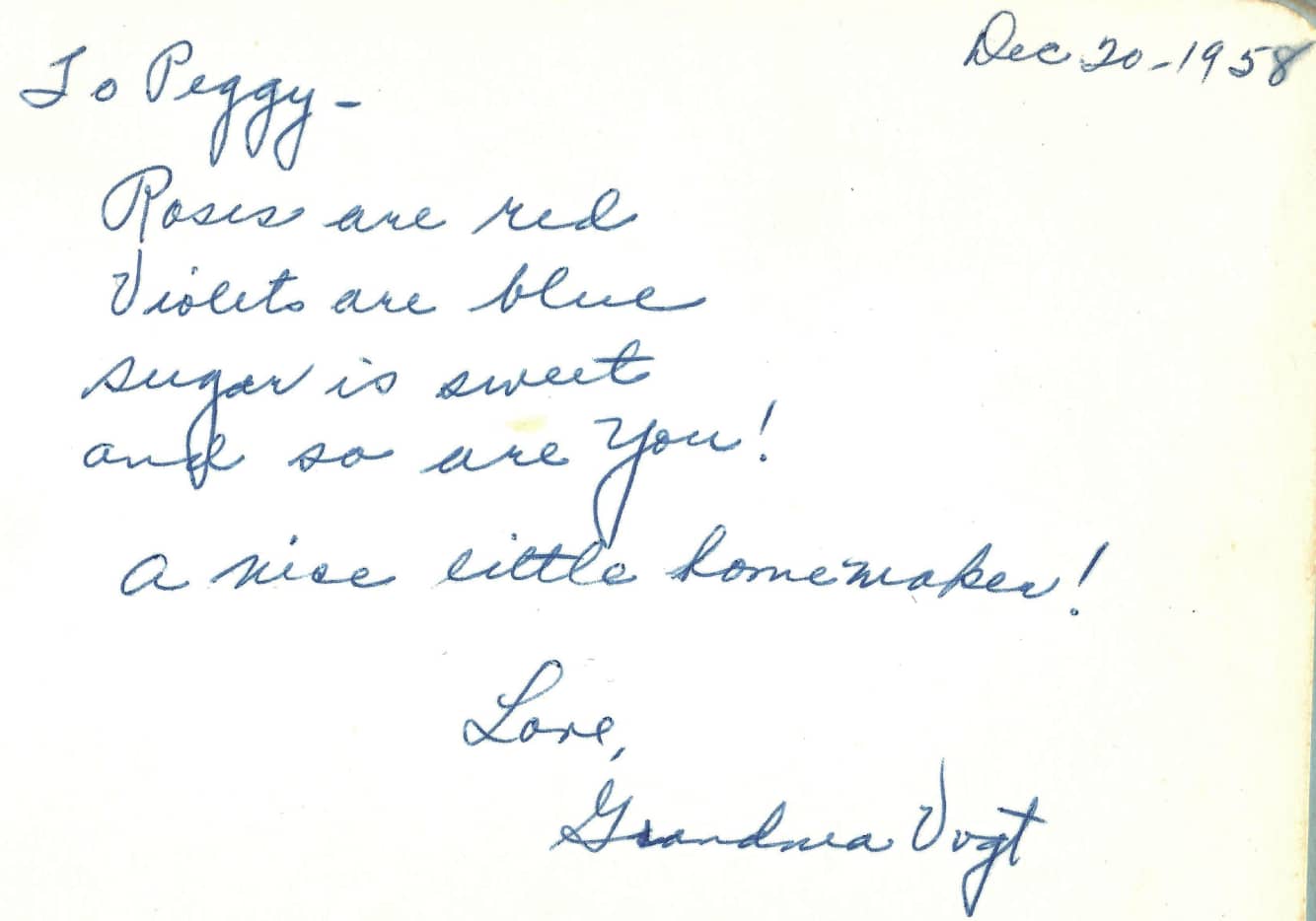 Autograph Book With Quotes From Friends and Family From the 1950s and ...