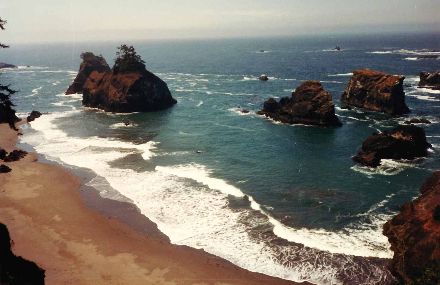 Southern Oregon Coastline Pictures Heading North: Beaches and ...