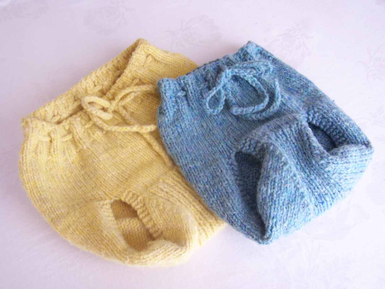 Hand-knit Wool Diaper Cover Pattern - HubPages