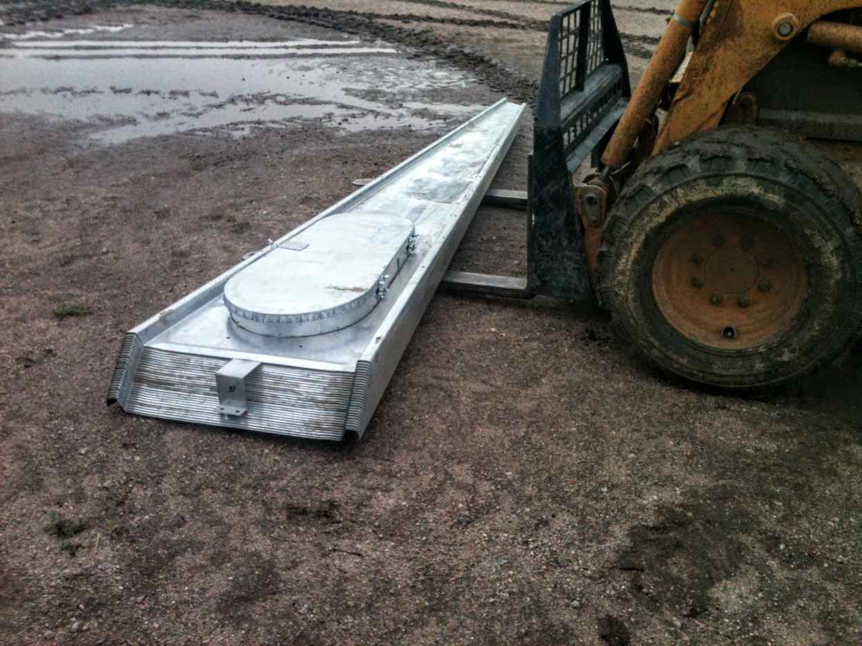 How to Build a Grain Bin--Roof, Peak Ring, Lid, Safety Ring, and Roof ...