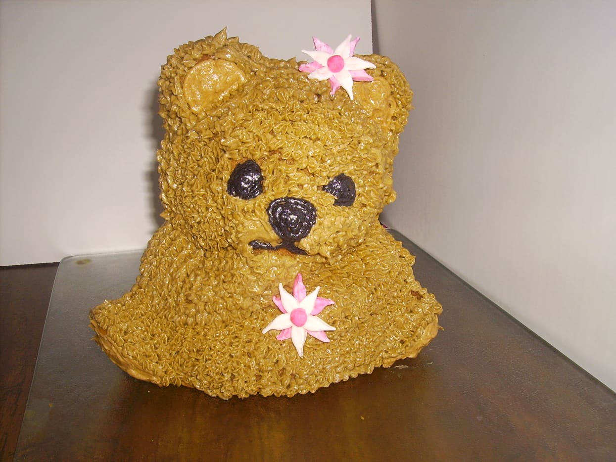 How To Make A 3D Bear Cake Delishably