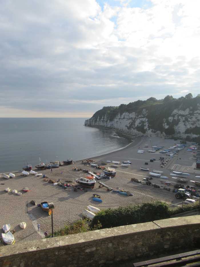 Southwest England: Seaton, Beer and Sidmouth in Devon; Lyme Regis in ...