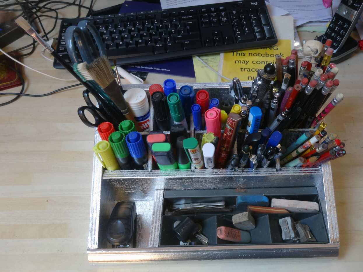 How-to Make a Bespoke Wooden Desk Tidy - HubPages