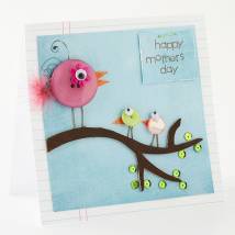 Button Greeting Cards Part 2: 14 More Ideas for Handmade Homemade Card ...