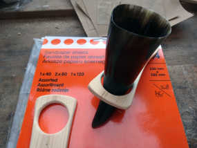 How-to Make a Wooden Stand for a Viking Drinking Horn - HubPages