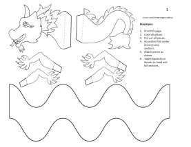 How to Craft Chinese Dragons With Printable Templates - HubPages