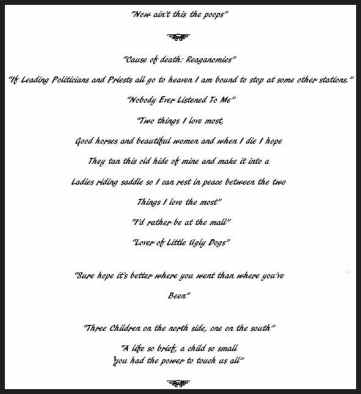 Tombstone Messages, Quotes, and Other Favorite Sayings - HubPages