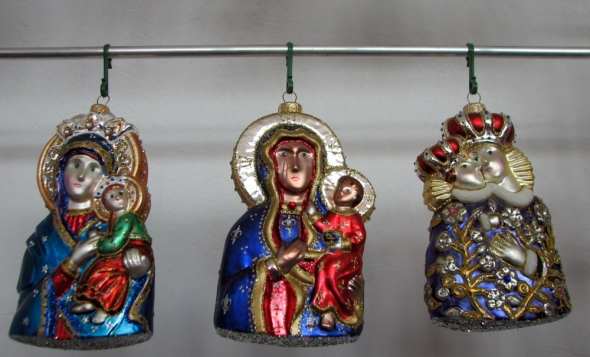 Polish Glass Christmas Ornaments