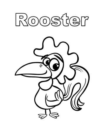 Printable Rooster Crafts for Kids - HubPages