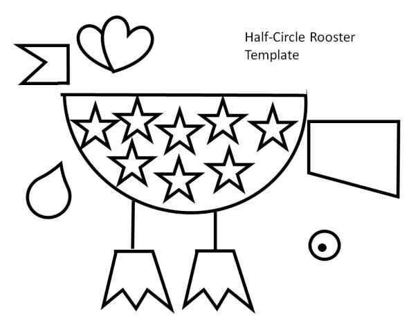 rooster off to see the world coloring pages