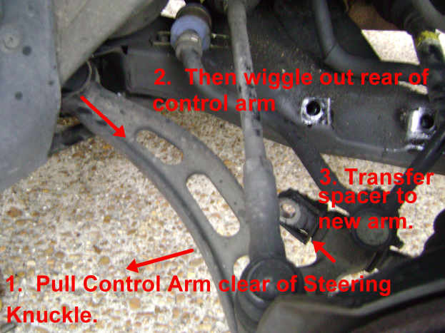 DIY Replacement of Lower Control Arm and Bushings: Toyota and Lexus ...