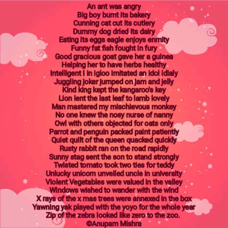 Abecedarian Poem - LetterPile