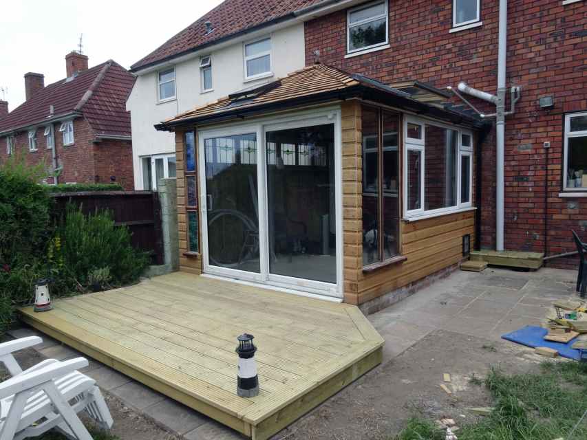 How to Build a Timber Frame Conservatory - Dengarden
