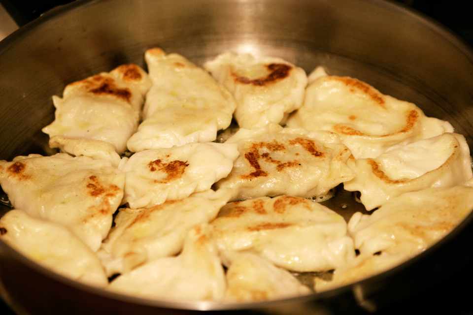 Pierogi Filled With Cottage Cheese and Chives - Delishably