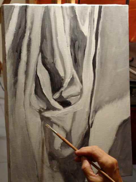 How to Paint Drapery With Oil Paints - HubPages