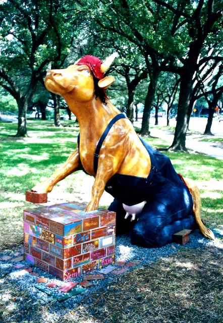 Cow Parade Fun in Houston, Texas: It was Moovelous! - HubPages