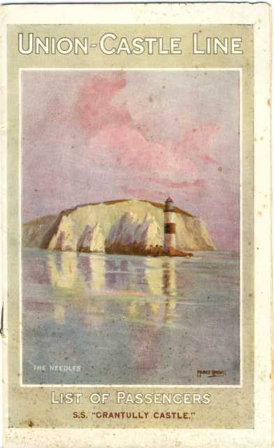 Union Castle shipping line memorabilia - HubPages