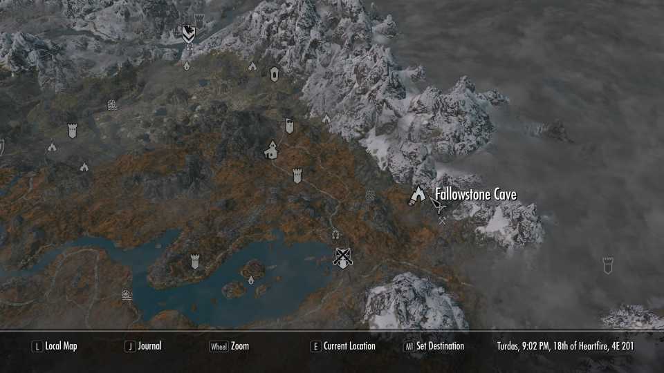 The Locations of the Most Abundant Amounts of Blisterwort in "Skyrim ...
