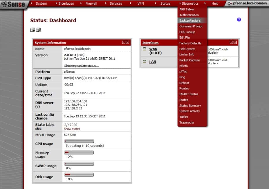 How to Backup and Restore Configurations in pfSense 2.0 - HubPages
