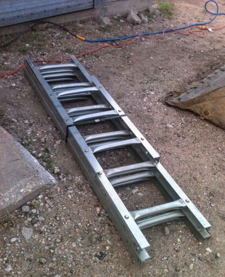 How to Build a Grain Bin--Main Rings and Ladder: An Illustrated Guide ...