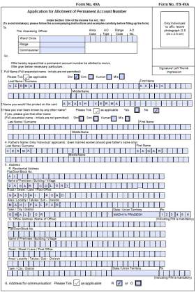 How to fill PAN (Permanent Account Number) form in India? - HubPages