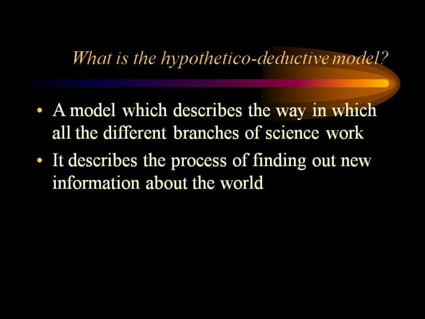 Hypothetico Deductive Method In Business Research HubPages