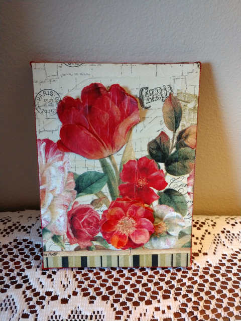 An Illustrated Tutorial for Napkin Decoupage - HubPages