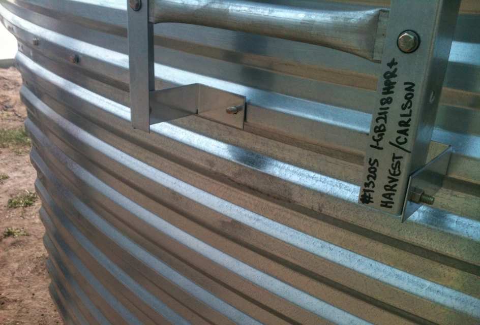 How to Build a Grain Bin--Main Rings and Ladder: An Illustrated Guide ...