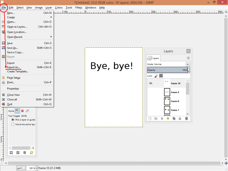 How to Create a GIF Animation Using GIMP: It's Easy! - HubPages