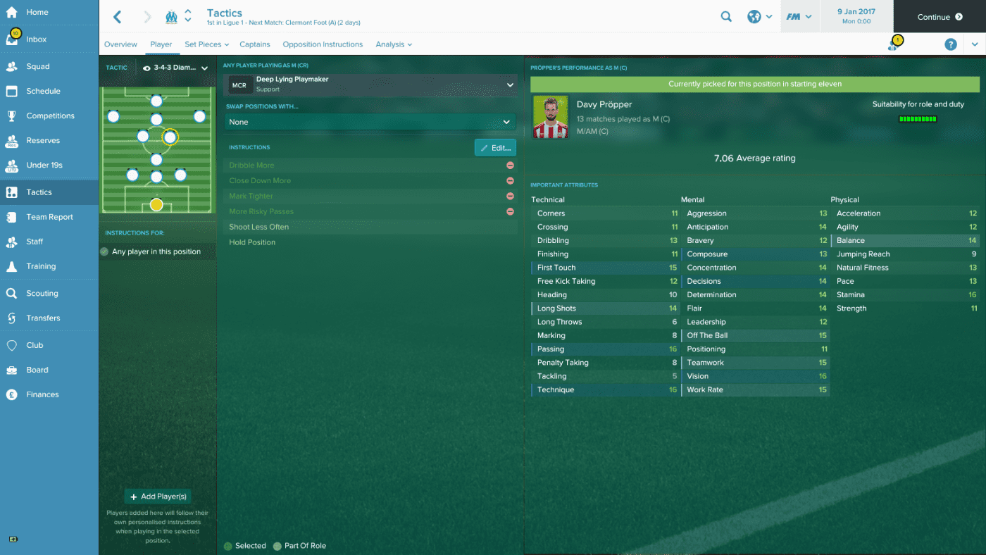 "FM17": Luis Enrique's 3-4-3 Diamond Formation (Tiki-Taka Style) - HubPages