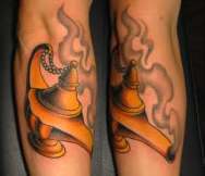 Genie Tattoos And Designs-Genie Tattoo Meanings And Ideas-Genie Lamp ...