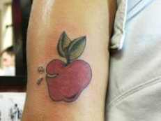 Apple Tattoos And Designs-Apple Tattoo Meanings And Ideas-Apple Tattoo ...