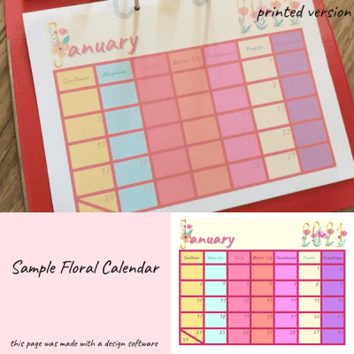 How to Make an Embroidered Floral Calendar - HubPages