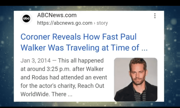 The Evil Secret About Paul Walker's Death - HubPages