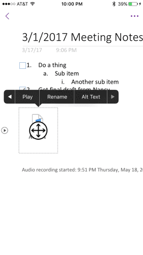 How to Add, Delete, and Move Recorded Audio in Microsoft OneNote App ...