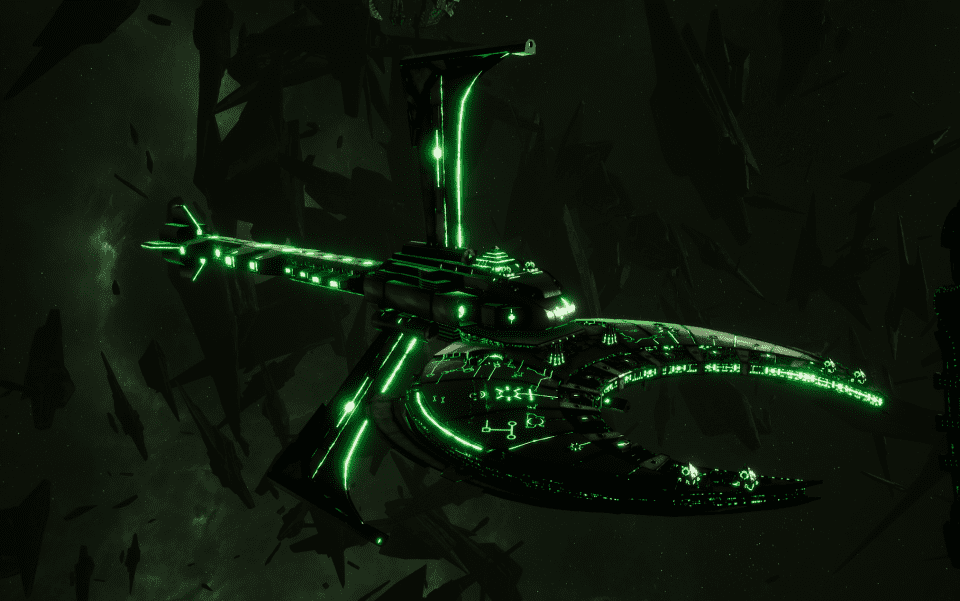 "Battlefleet Gothic: Armada II" - Necron Battle Cruisers [Advanced Ship ...