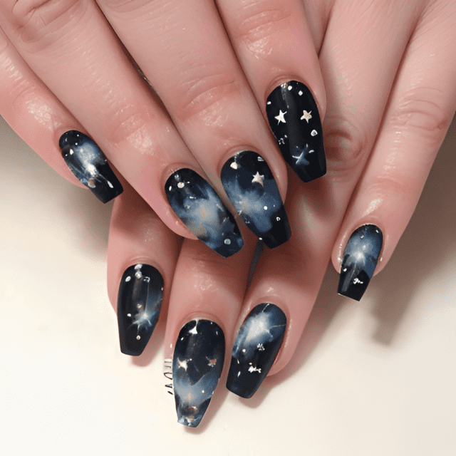 Galaxy Nails: The Shimmery Fall Nail Trend You Need to Try - HubPages