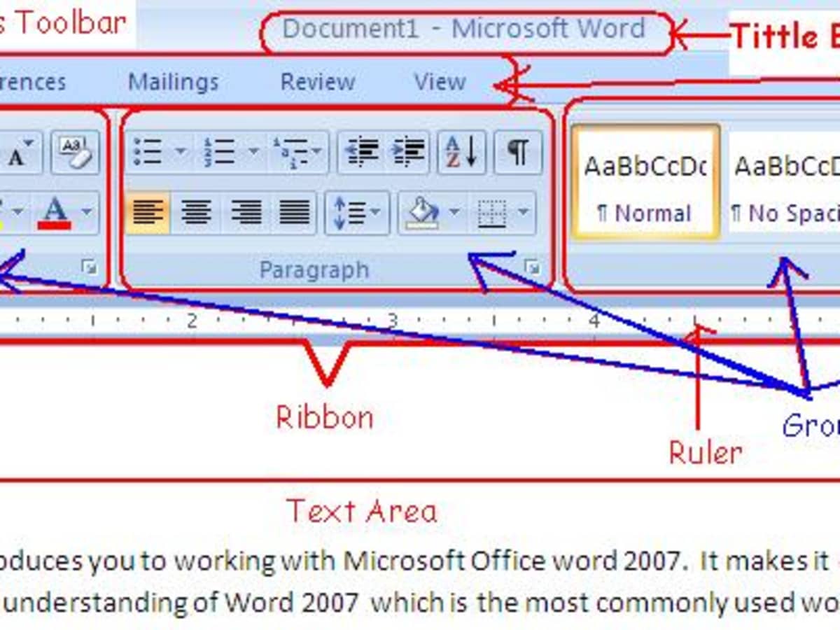 Microsoft Excel 2007 Parts