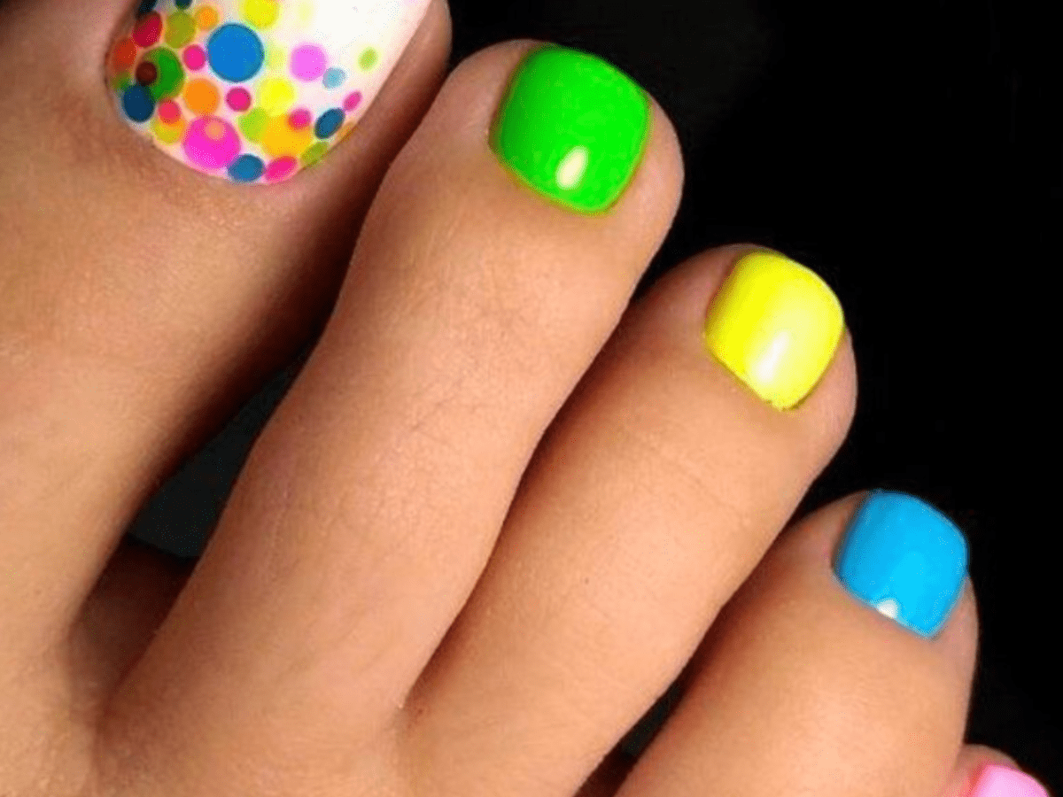 Toe Nail Designs 2024 Spring
