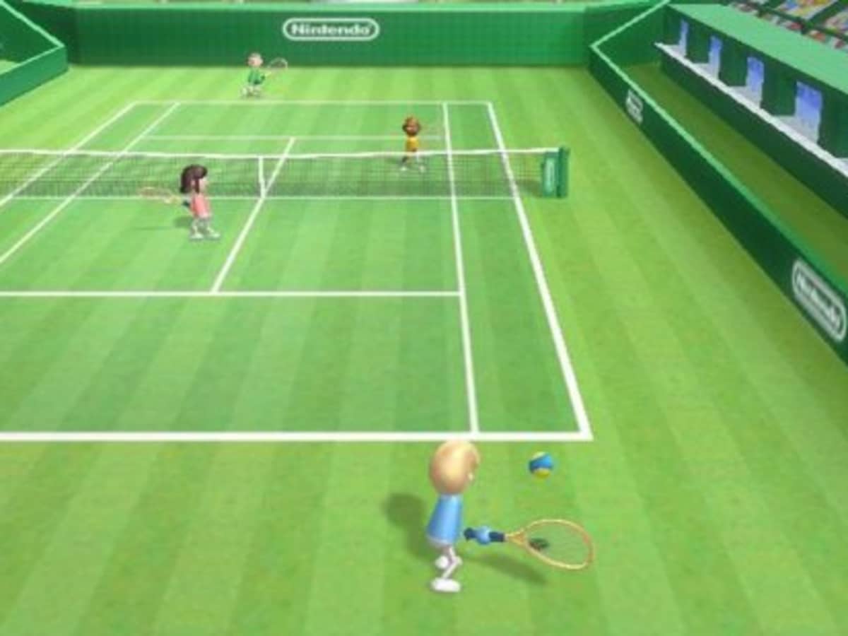 Tennis game wii store