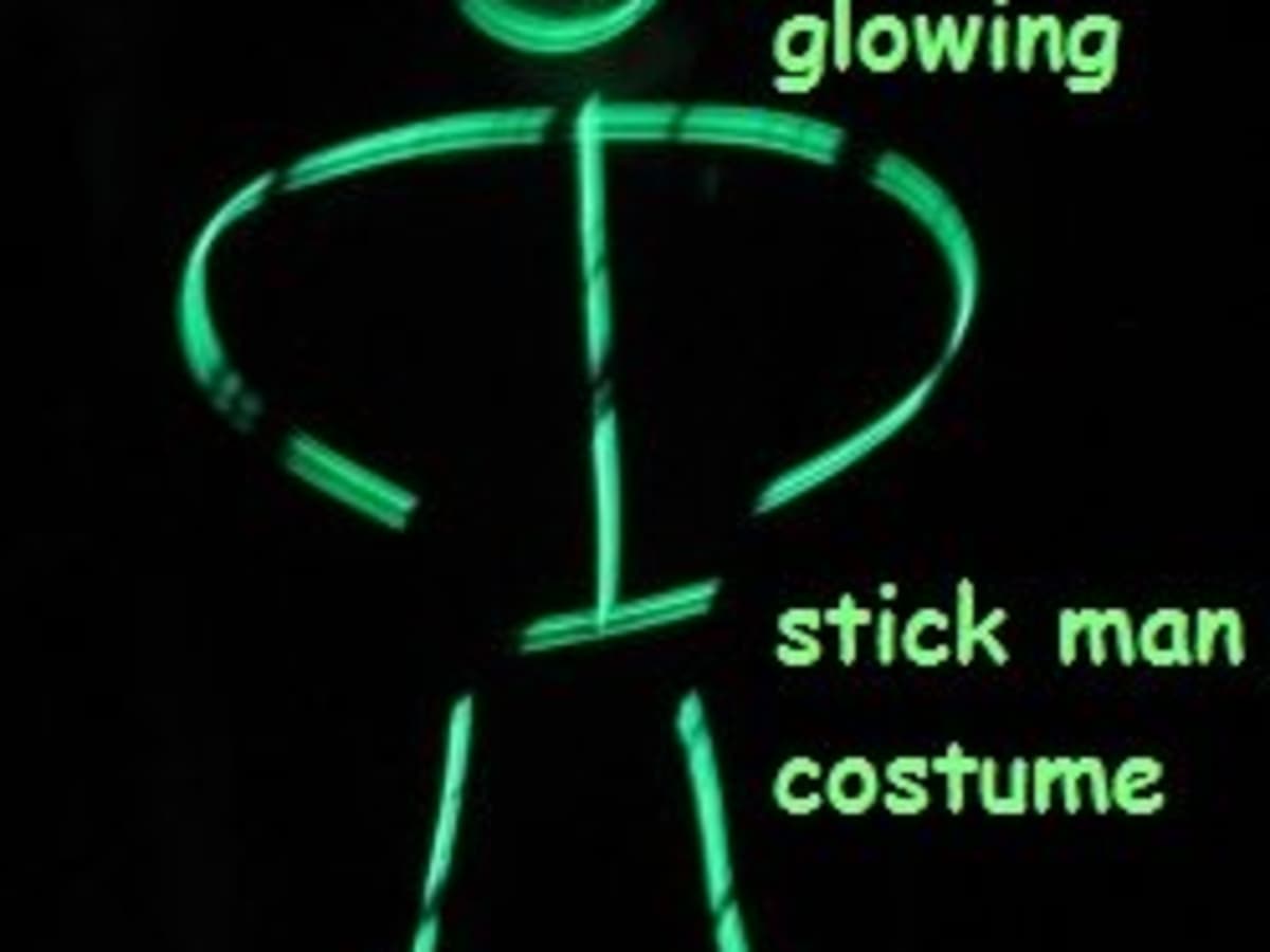 Stick man costume store