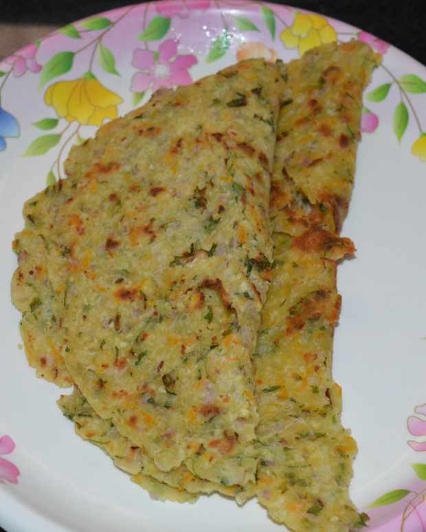 Indian Masala Akki Rotti Recipe (Masala Rice Roti) - Delishably