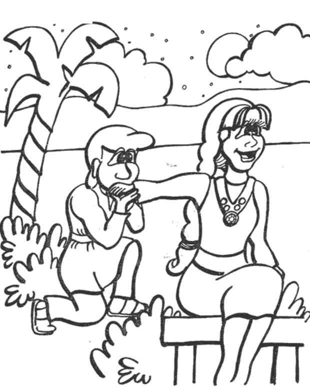 jacob and rachel coloring pages