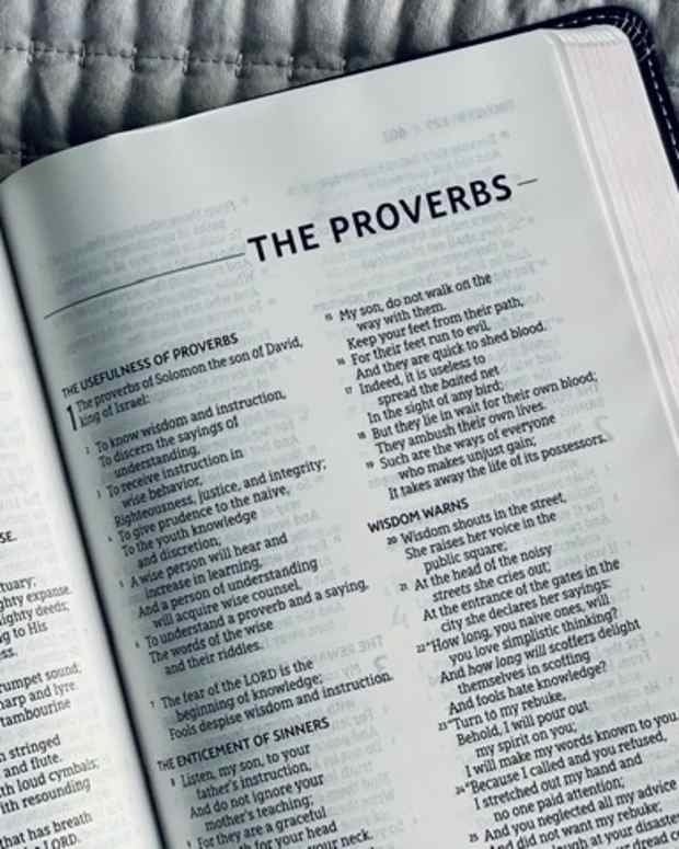 20 Bible Verses From Proverbs on Morals and Life - LetterPile