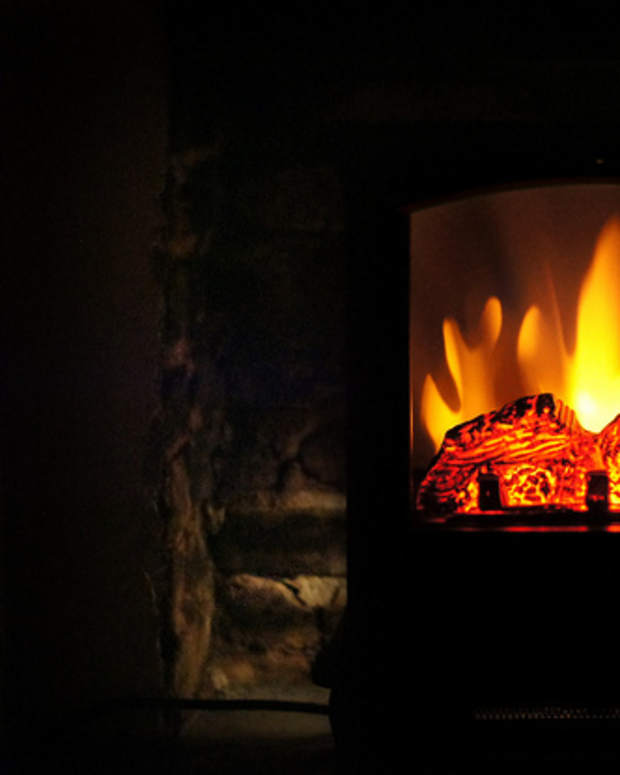 How to Build a Simple Do-It-Yourself Corner Fireplace - Dengarden ...