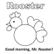 Printable Rooster Crafts for Kids - HubPages