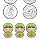 Printable Envelopes and Bookmarks for Year of the Snake, Chinese New ...